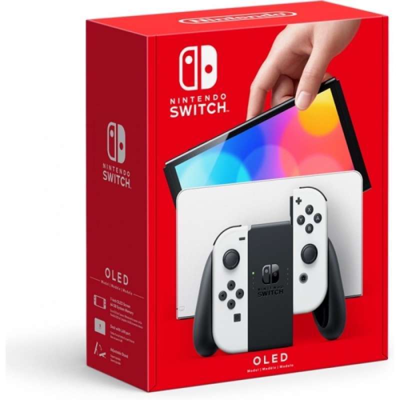 Promo Nintendo switch OLED console white Set New Diskon 23% di Seller ...