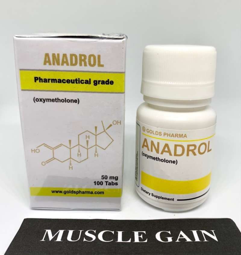 Promo Anadrol Golds Pharma 50 mg x 100 tabs anapolon bkn keifei ...