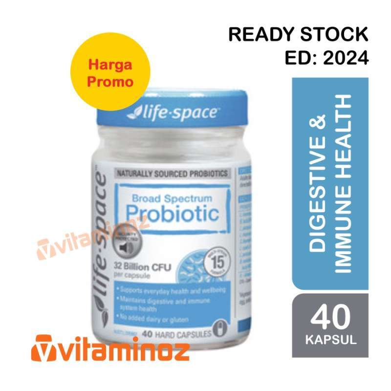 Jual Life Space Broad Spectrum Probiotic 40 Capsules di Seller ...