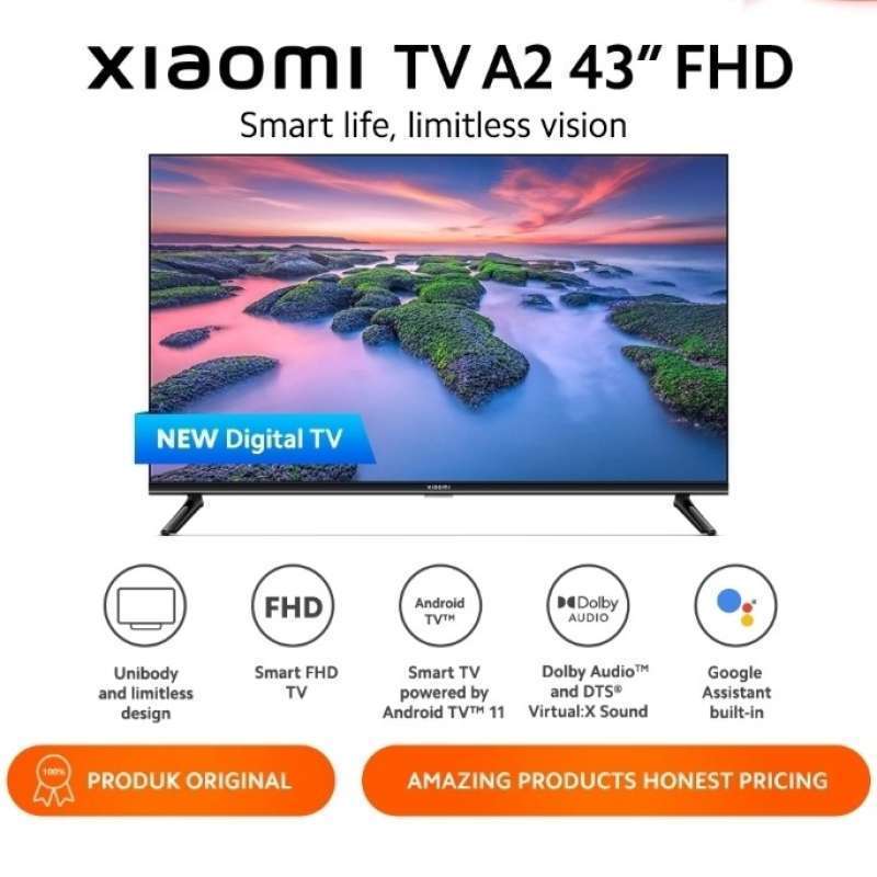 Jual Xiaomi Led TV A2 43 Inch FHD Smart Android di Seller LOTTEMART ...