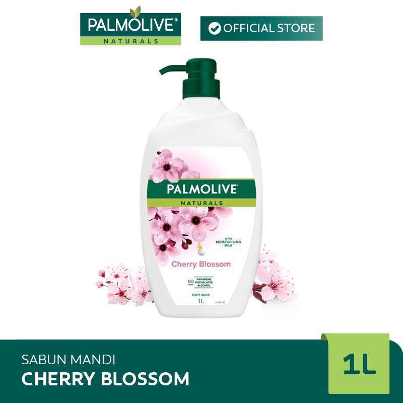 Jual Palmolive Shower Gel Cher Blossom Sabun Mandi Cair [1 L/ Kemasan ...