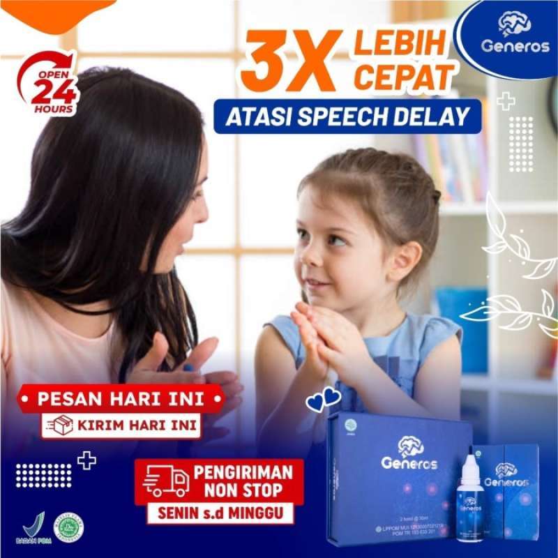 Promo Official Generos - Multivitamin Nutrisi Anak Speech Delay Vitamin ...