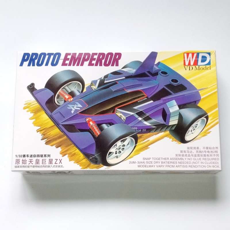 Promo Tamiya Mini 4WD Merk DD Ruize Proto Emperor ZX Diskon 17% di ...