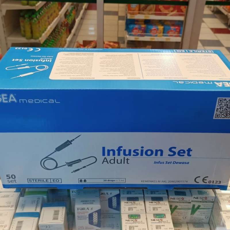 Promo infuset dewasa Gea infuset Gea dewasa infusion set adult Gea ...
