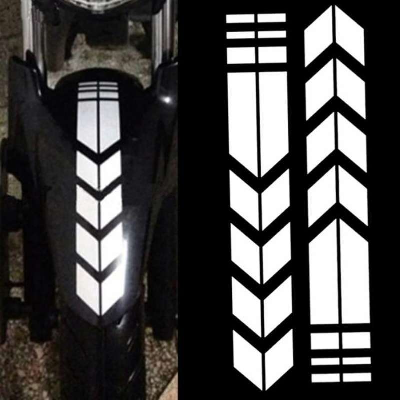 Jual Stiker Spakbor Depan Motor Reflektor Reflective Sticker Nyala Neon ...