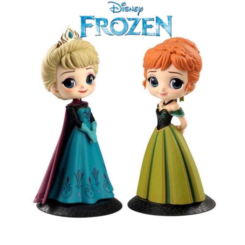 Jual Action Figure Qsposket Anna Elsa Frozen - Frozen Crown di Seller ...