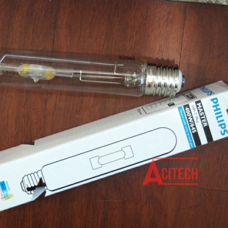 Jual Lampu Hpit 400 Watt Philips/master Hpi-t Plus 400w/645 E40 Di ...