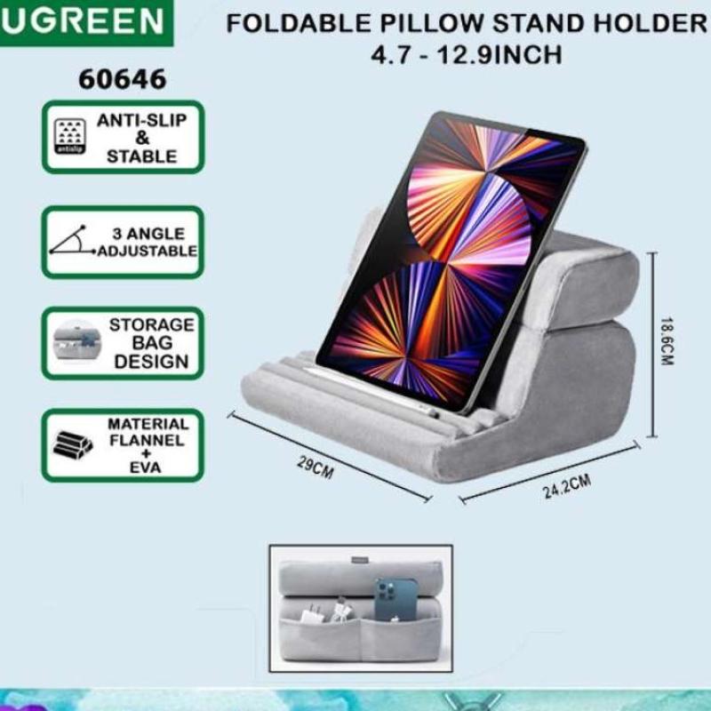 Jual UGREEN Standing Phone Holder + Storage Pillow Bantal Tablet iPad ...