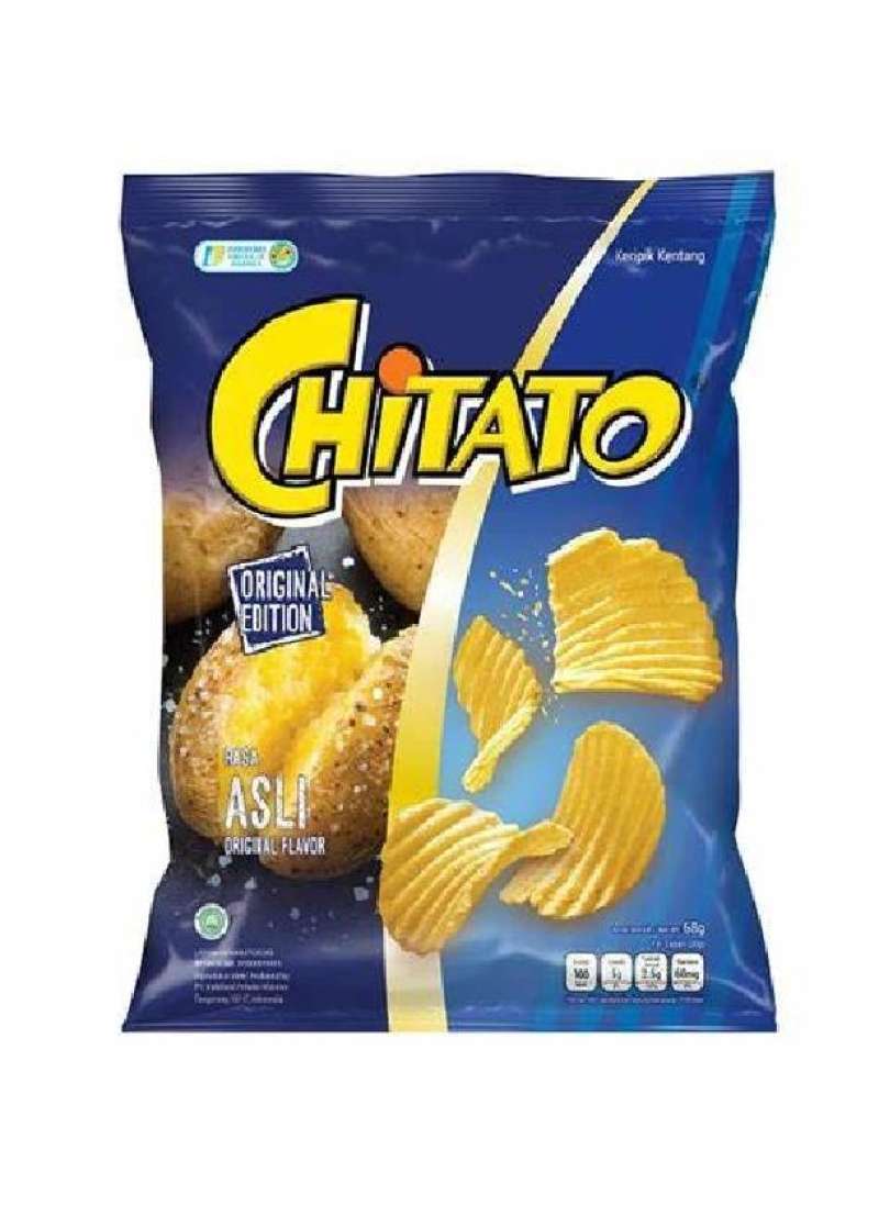 Jual CHITATO SNACK POTATO CHIPS ASLI ORIGINAL 68g di Seller Adam Dani ...