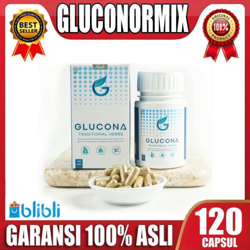 Jual GLUCONA ® GLUCONA ORIGINAL | GLUCONA ASLI [ Gluconormix ] OBAT ...