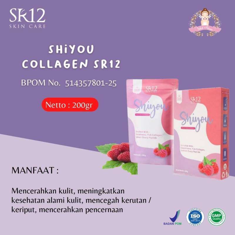Jual Shiyou Collagen Sr12 / Shiyou Sr12 / Minuman Kesehatan / Minuman Kolagen Pemutih Kulit ...