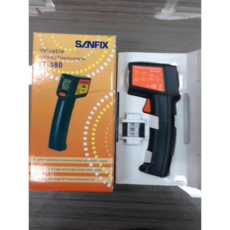 Promo Sanfix It 380 Digital Infrared Laser Thermometer Diskon 23% Di ...