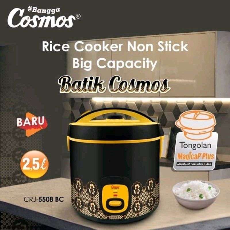 Jual Magic Com Cosmos 2,5 Liter 400 Watt Crj 5508 Bc Di Seller Aafshop ...