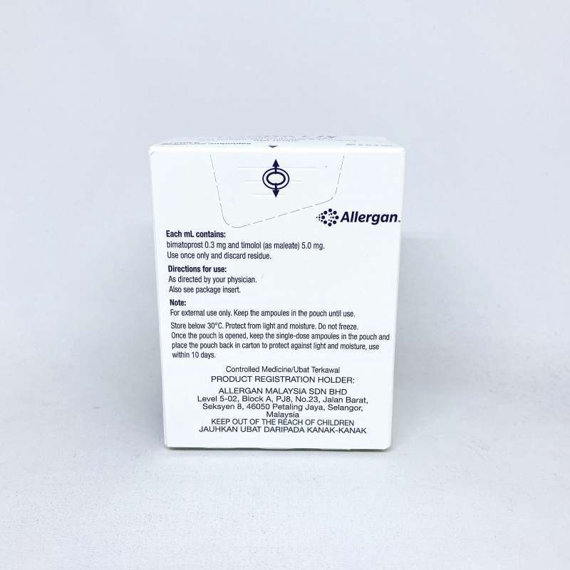 Jual [import] Allergan Ganfort Pf Eye Drops Single-use Ampoules 30 X 0 ...