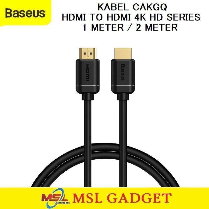Jual Baseus Kabel HDMI to HDMI 4K HD Monitor TV Proyektor Panjang CAKGQ ...