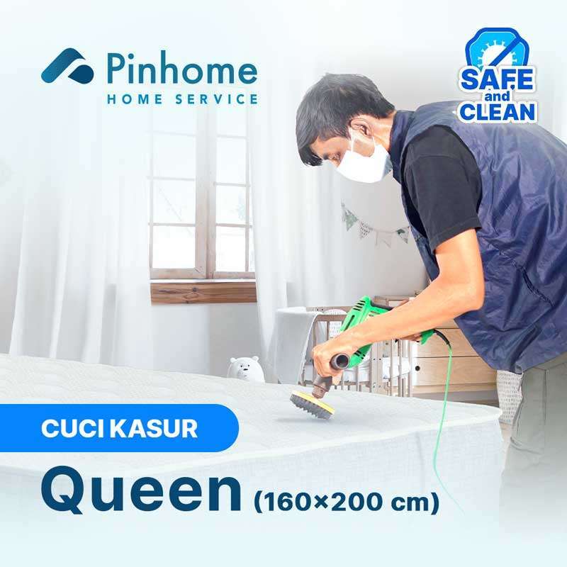 Promo Pinhome - Cuci Kasur - Kasur Queen (160 x 200 cm) Diskon 5% di ...