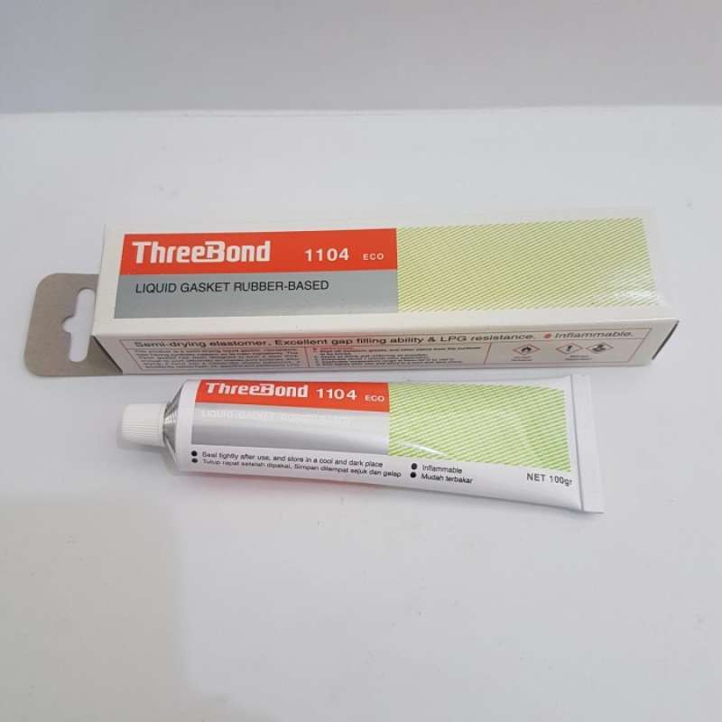 Promo Threebond 1104 Lem Gasket 100Gr Liquid Gasket Rubber Based 100 ...