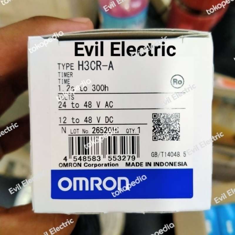 Promo Timer Omron H3CR-A 24V AC DC Diskon 28% di Seller NiaGaraa ...