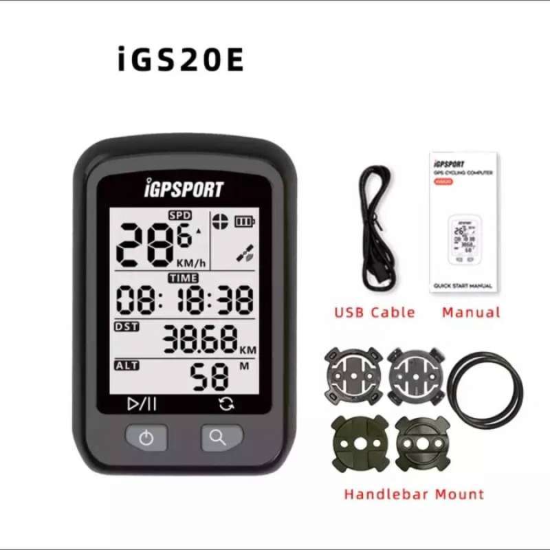 Jual Gps Sepeda Wireless Igs20e Komputer Roadbike Speedometer ...