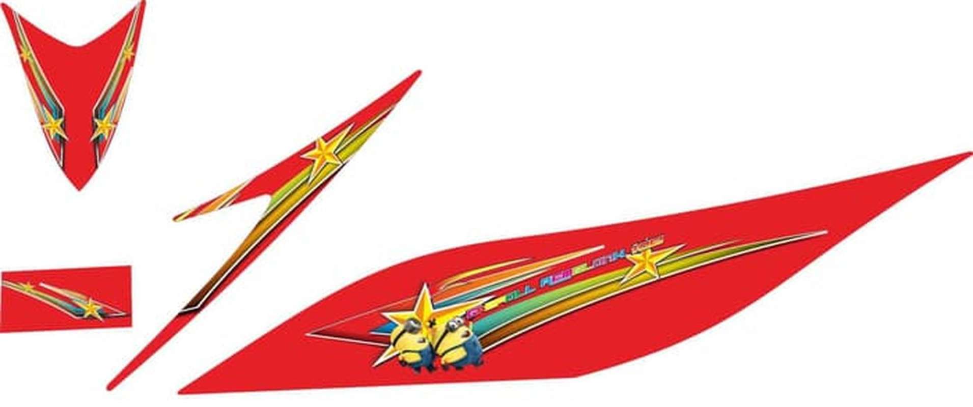 Jual Master Decal Modif Stiker Motor For Honda Beat Pop Esp Grafik Di ...