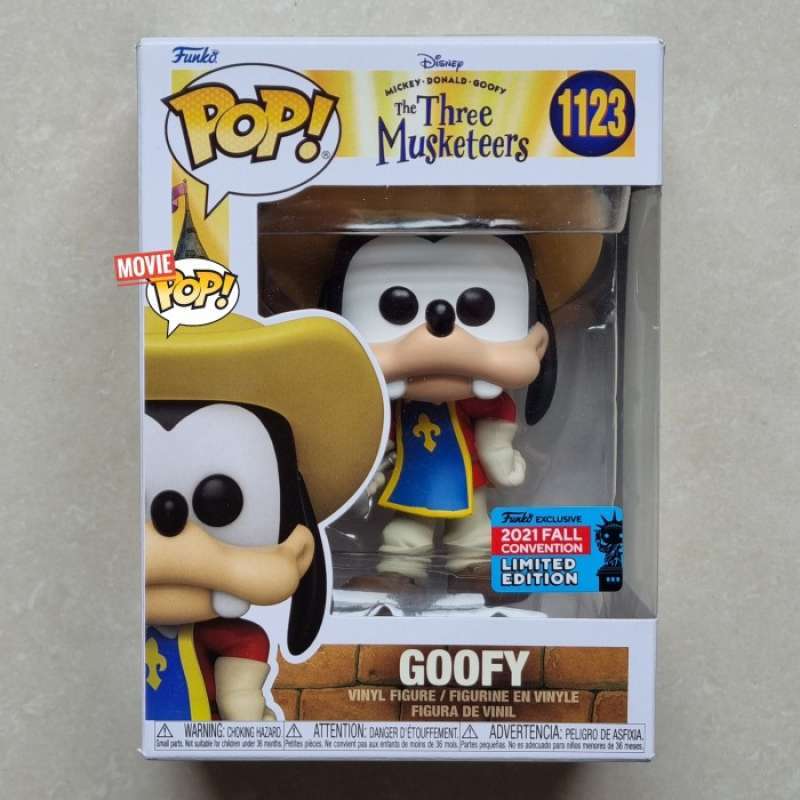 Promo Funko POP! Disney Three Musketeers - Goofy Musketeer NYCC ...