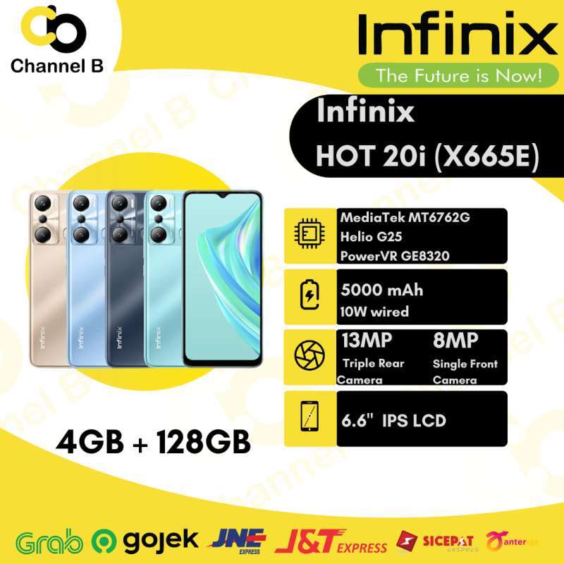 Jual Infinix Hot 20i [ 4GB / 128GB ] Smartphone - Garansi Resmi di ...
