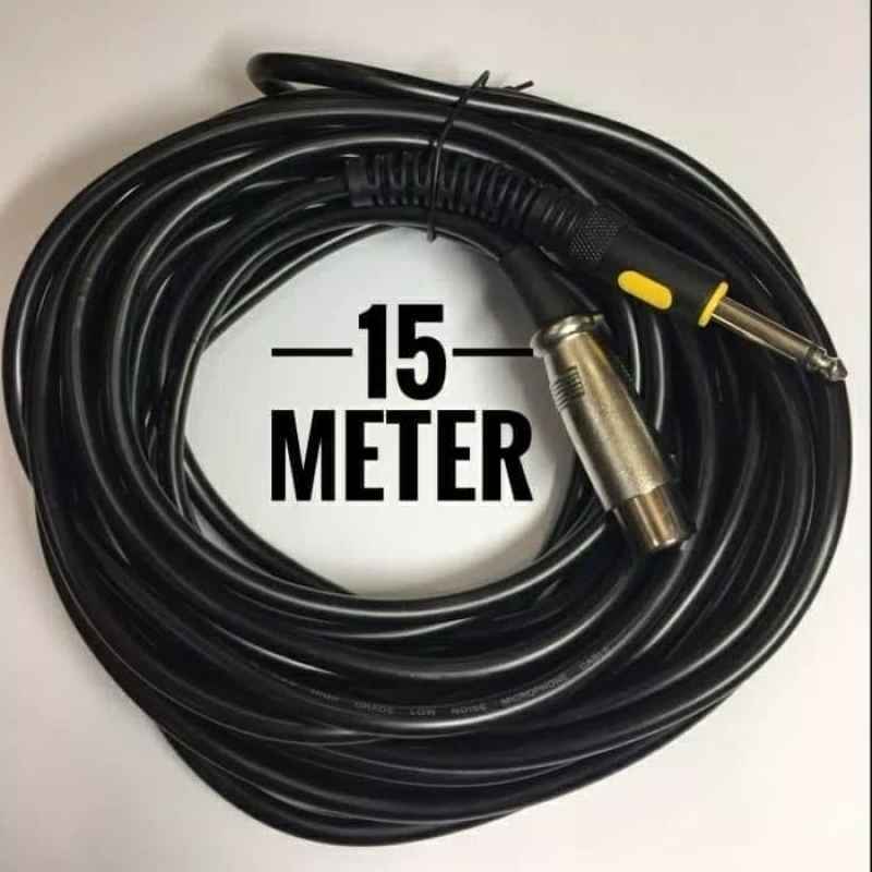 Promo Kabel Mic 15 Meter -kabel Microphone 15 Meter Kabel Mic Diskon 35 ...