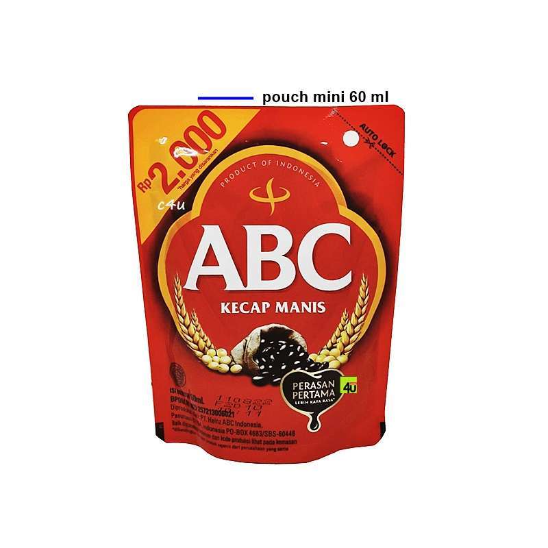 Jual ABC Kecap Manis - POUCH MINI 60 ml di Seller cemilan4u - Babakan ...