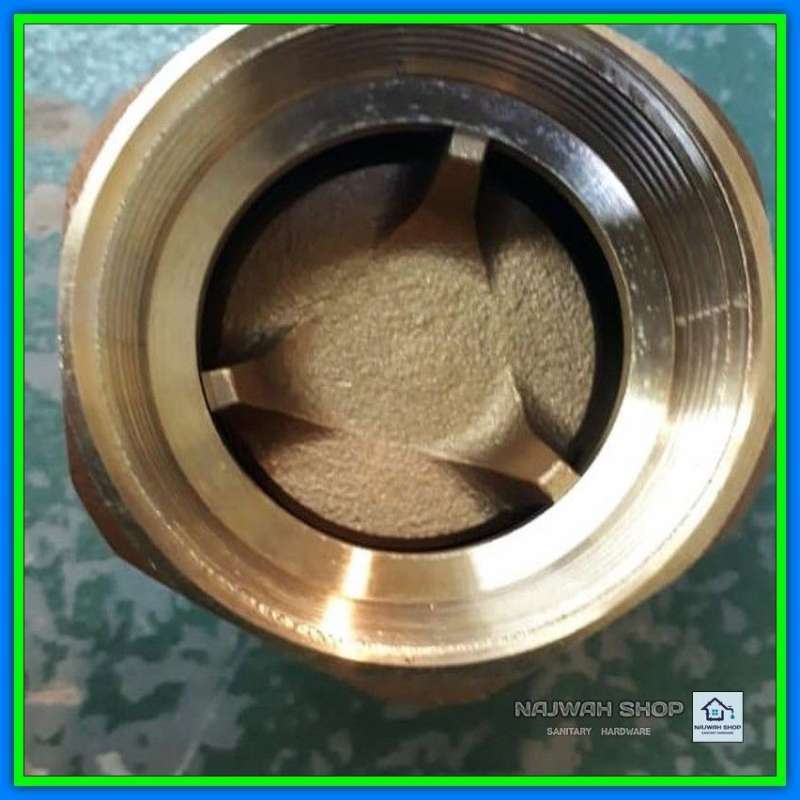 Promo Tusen Klep / Foot Valve 1 Inch Kitz Kuningan Brass Original Japan ...