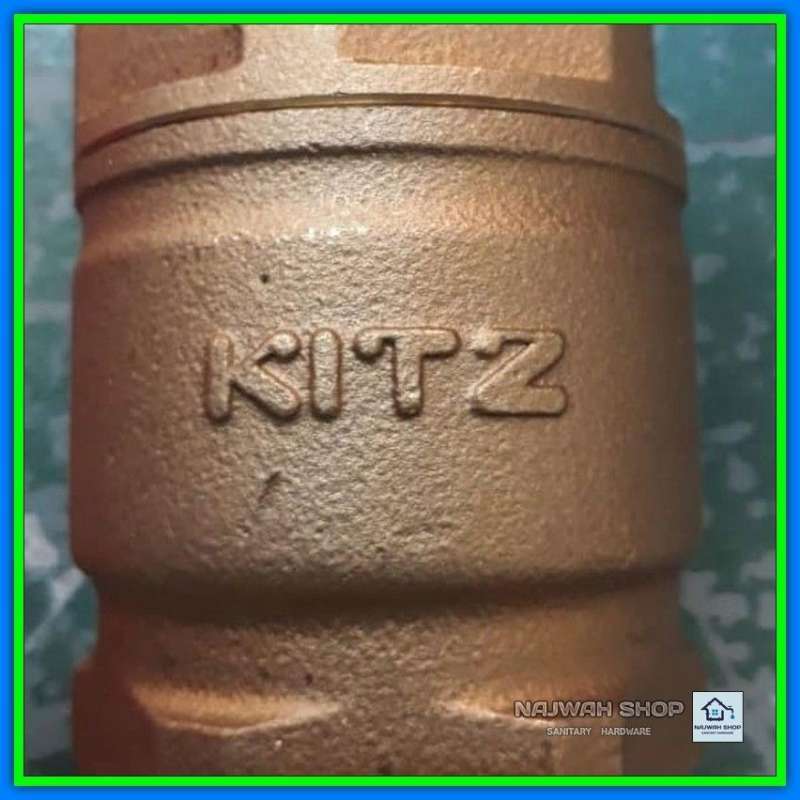 Promo Tusen Klep / Foot Valve 1 Inch Kitz Kuningan Brass Original Japan ...