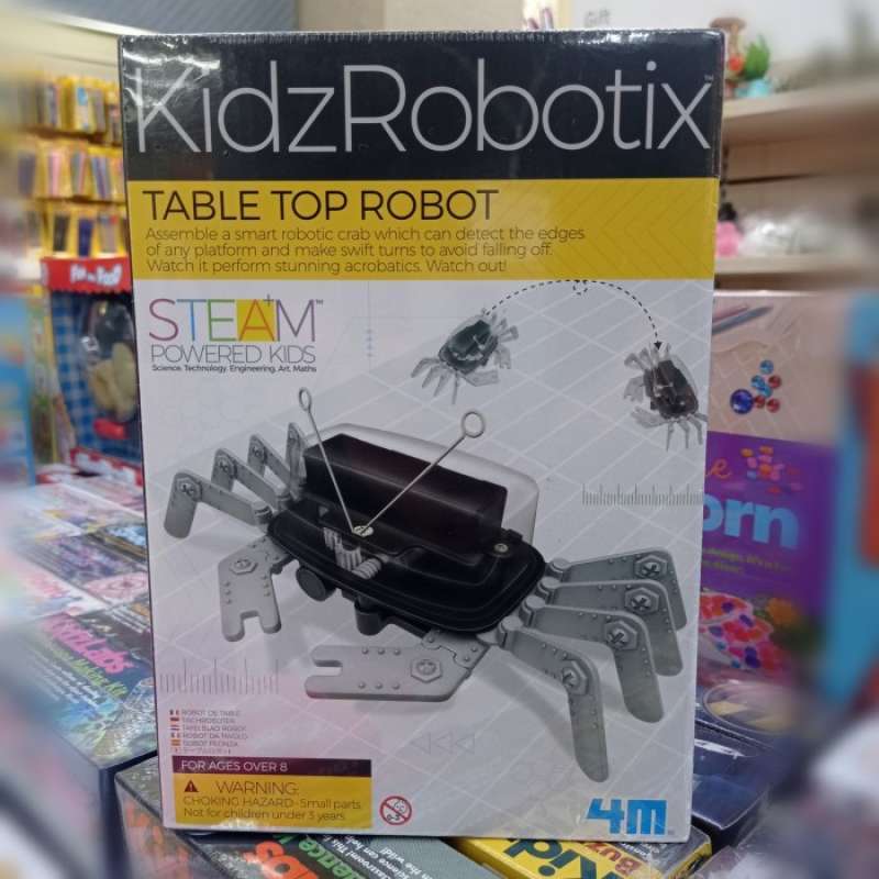 Promo 4M KIDZLABS TABLE TOP ROBOT 00-03357 Diskon 33% di Seller Hobby ...
