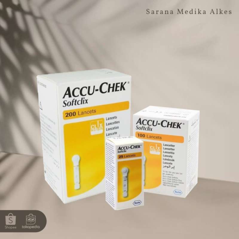 Promo Accu-Chek Softclix Lancet 100 Diskon 17% di Seller EDOGAWA STORE ...