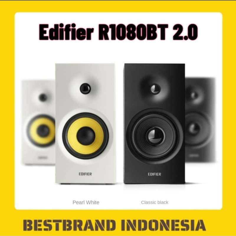 Promo Edifier R1080BT BLUETOOTH BOOKSHELF SPEAKER Active 2.0 Diskon 9% ...