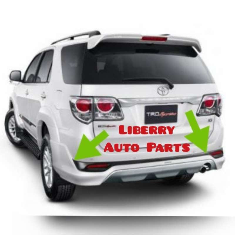 Jual Bodykit / Body Kit / Spoiler / Bemper Belakang Fortuner Trd ...