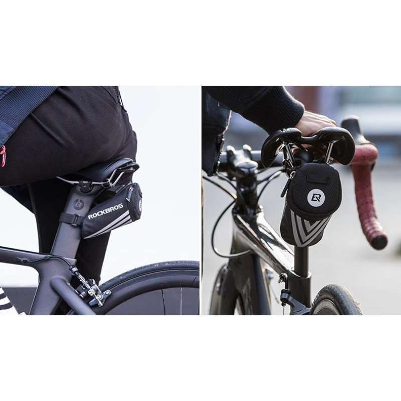Jual Rockbros Tas Sepeda Mini Bicycle Saddle Rear Bag Gowes Gunung C28 ...