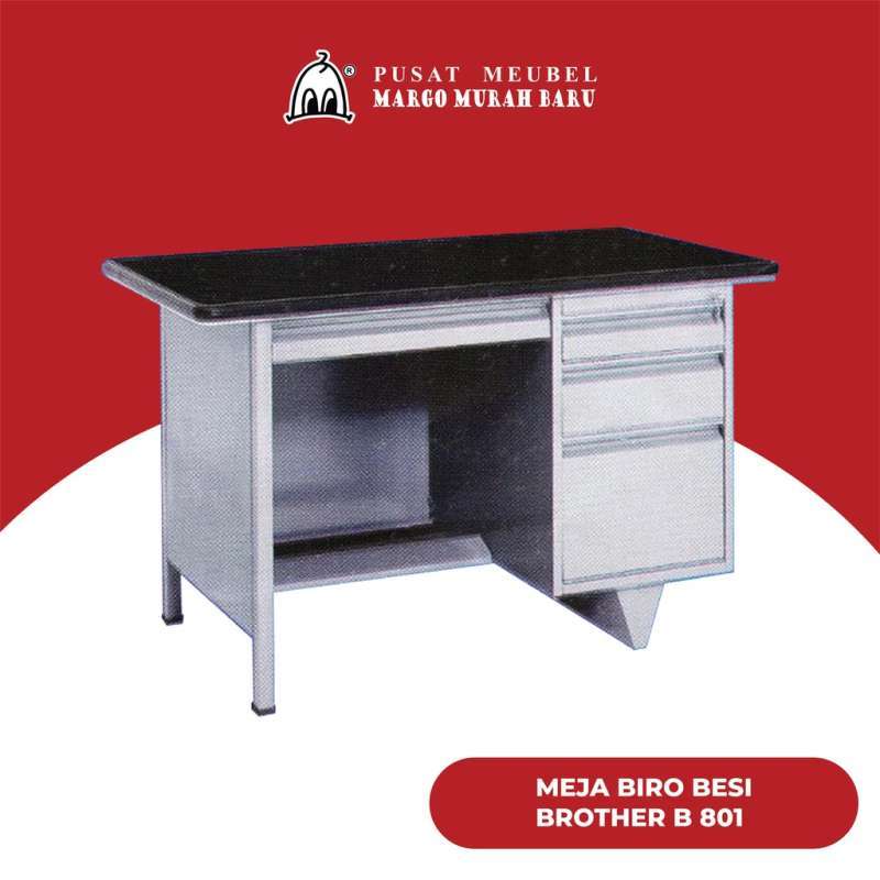 Jual Meja Kantor Besi Brother B 801 | Kuat Dan Anti Karat Di Seller Margo Murah Baru Official ...
