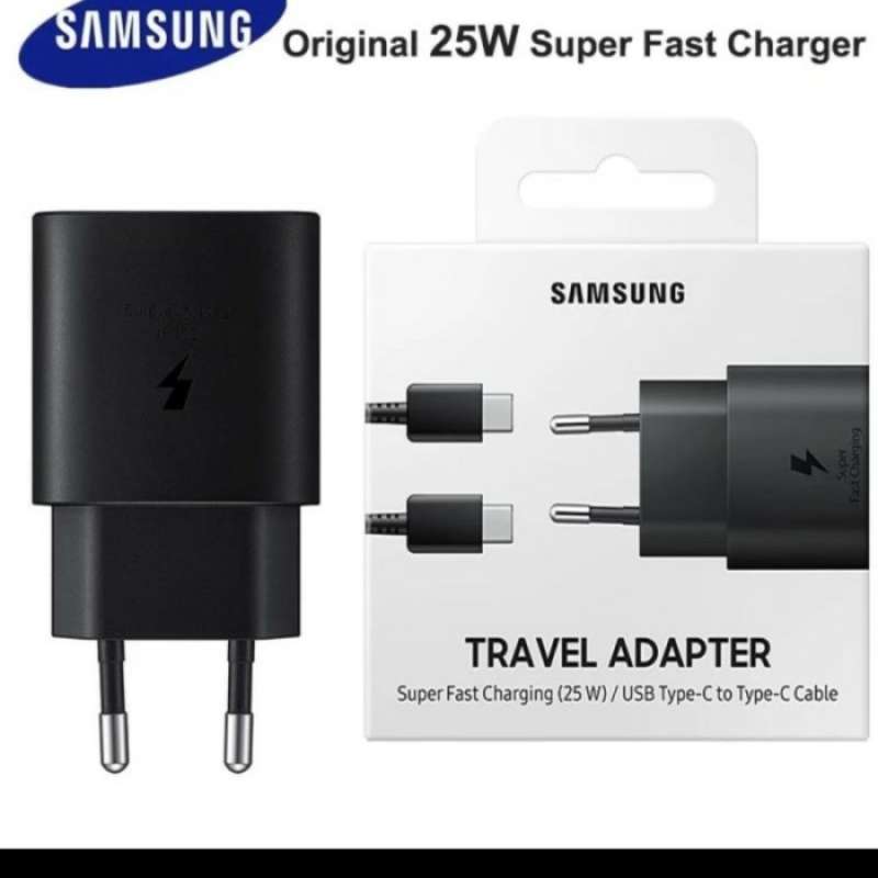 Promo Charger Samsung Original S20/Note 10 Super Fast Charging 25W ...