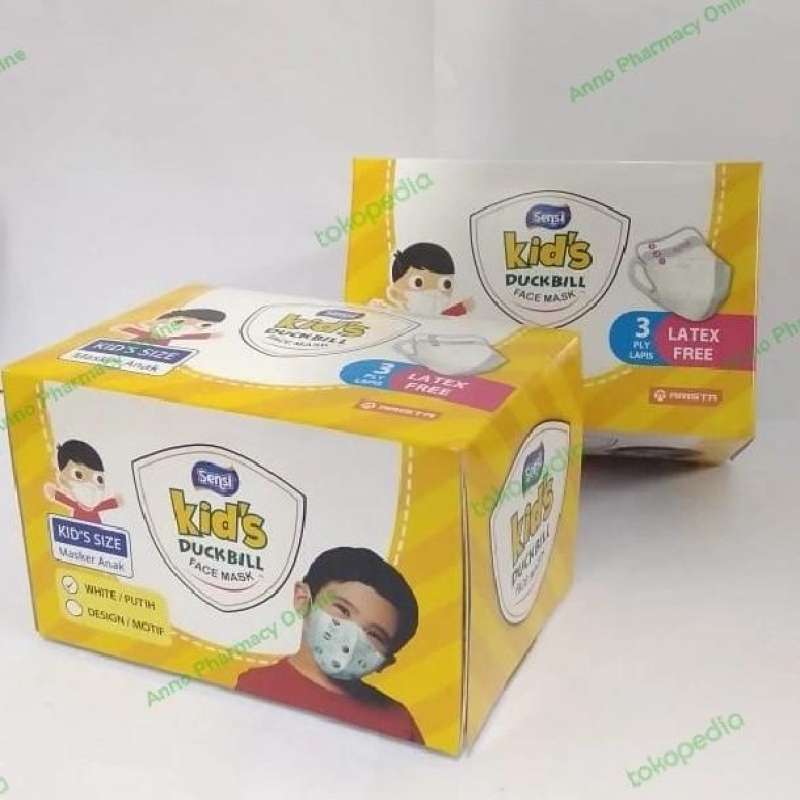 Jual Sensi Mask Kids Duckbill Anak Isi 40 Lembar Masker Sensi Duckbill ... Jual Sensi Mask Kids Duckbill Anak Isi 40 Lembar Masker Sensi Duckbill ...