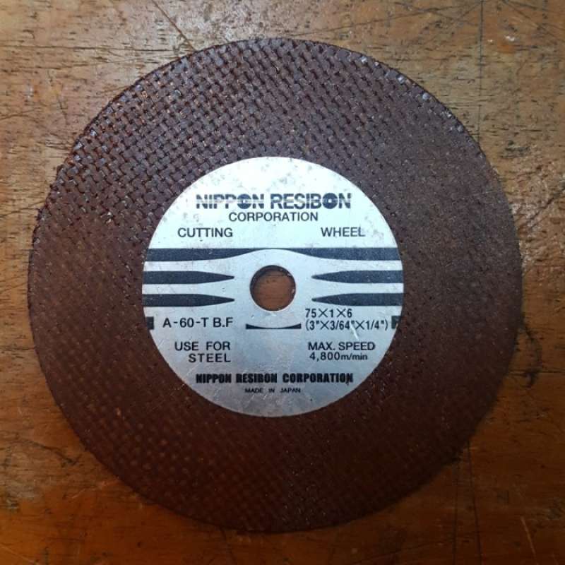 Jual Nippon Resibon Mini 3 / Cutting Wheel 3 In / A60T / A 60 T di ...