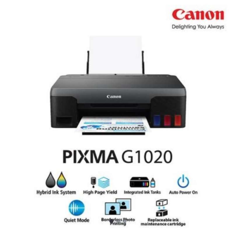 Jual Canon Inkjet Printer PIXMA G1020 Single Function Printer (print ...