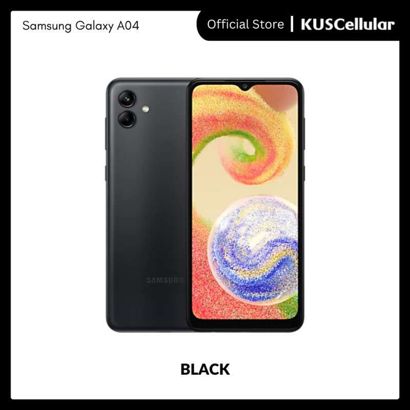 Jual SAMSUNG GALAXY A04 4/64 GARANSI RESMI di Seller KUS Cellular ...