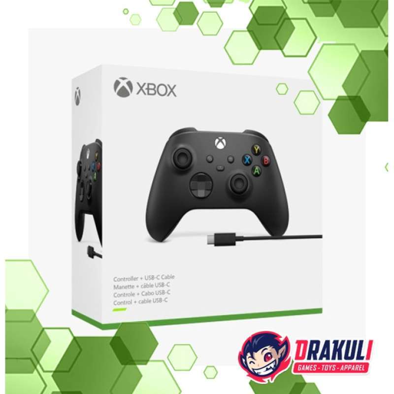 Jual Xbox Wireless Controller + Usb-c Cable For Windows Black Di Seller ...