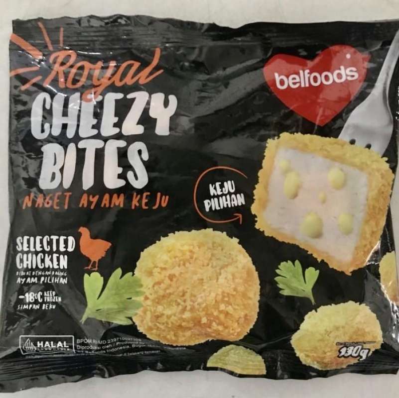 Jual Belfoods nugget ayam cheezy bites 130 gr di Seller Tujuh Dua ...