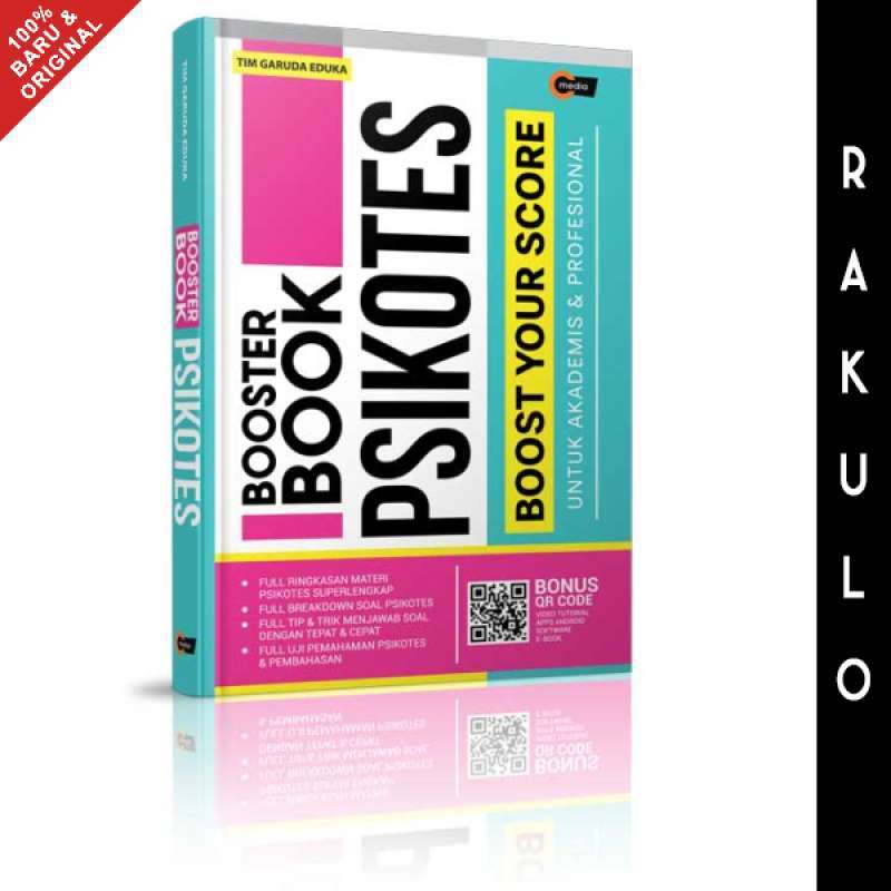 Jual Buku Booster Book - Boost Your Score- Untuk Akademis & Profesional ...