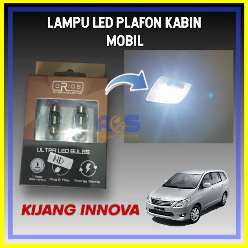 Promo LAMPU LED PLAFON KABIN MOBIL KIJANG INNOVA Diskon 25% di Seller ...