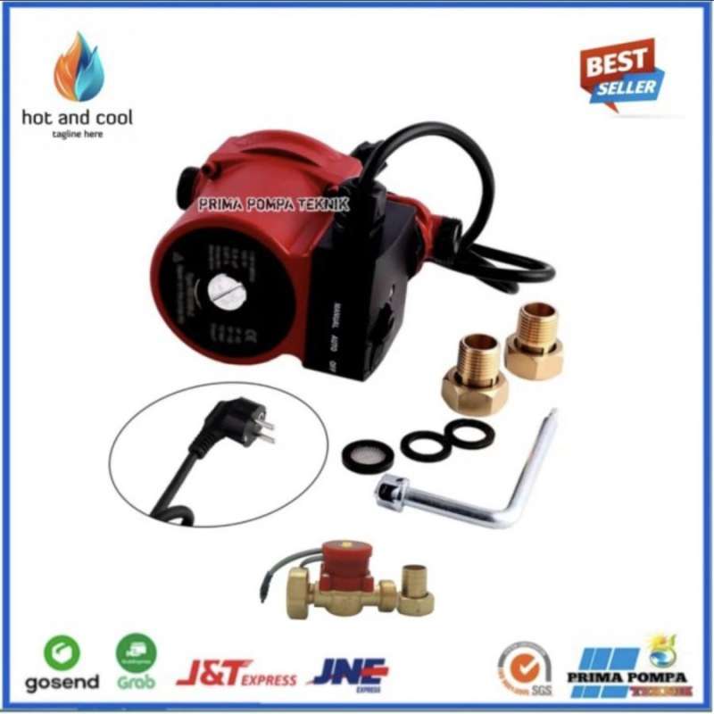 Jual POMPA PENDORONG / POMPA BOOSTER OTOMATIS SILENT + FLOW SWITCH SATU SET di Seller PRIMA ...