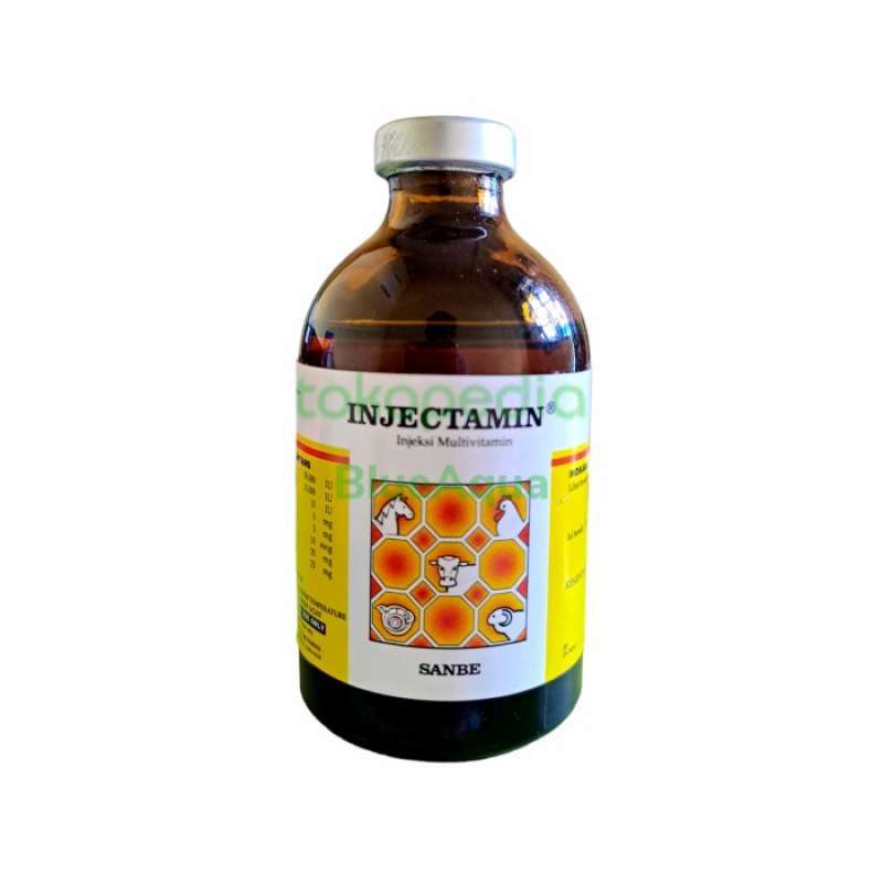 Promo Injectamin Sanbe Vitamin Hewan Ternak 100Ml Diskon 17% di Seller ...