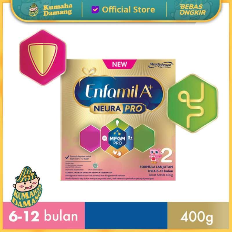 Jual Enfamil A+2 Susu Formula Box 400 Gram Di Seller Meedina Corner ...