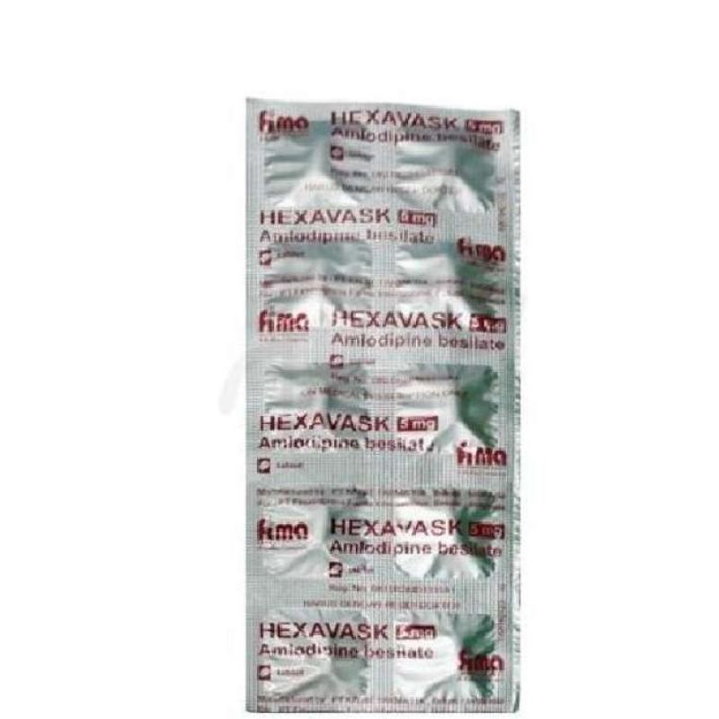 Jual HEXAVASK 5 MG STRIP 10 TABLET di Seller Apotek Labora Jaya - Duri ...