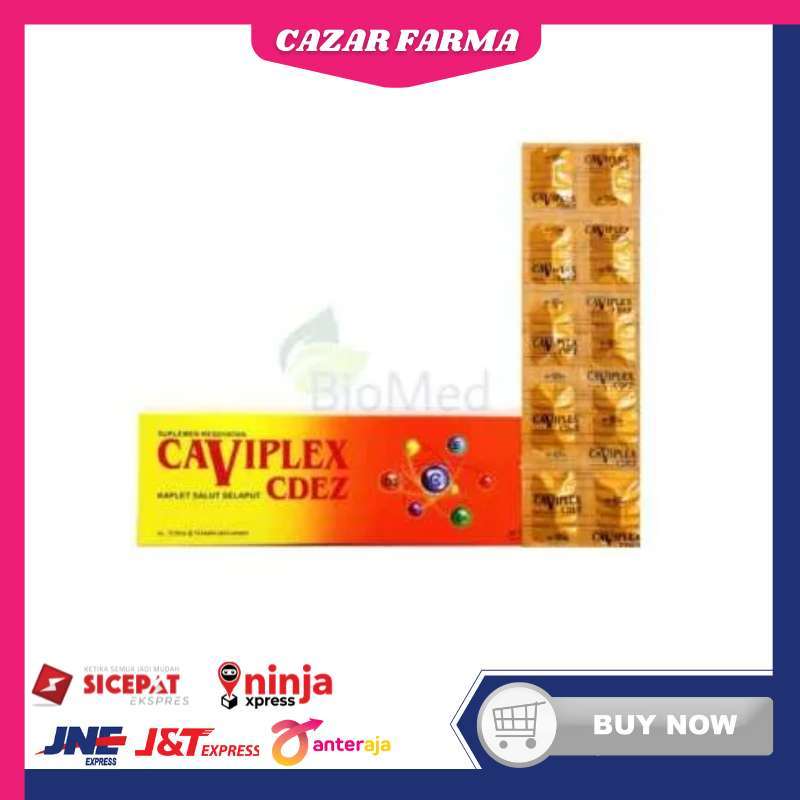 Jual Caviplex Cdez Promo Vitamin Per Box Isi 100 Tablet Di Seller Cazar ...